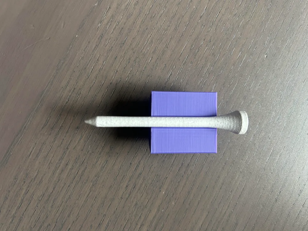 Golf tee height setup tool - Free 3D Print Model - MakerWorld