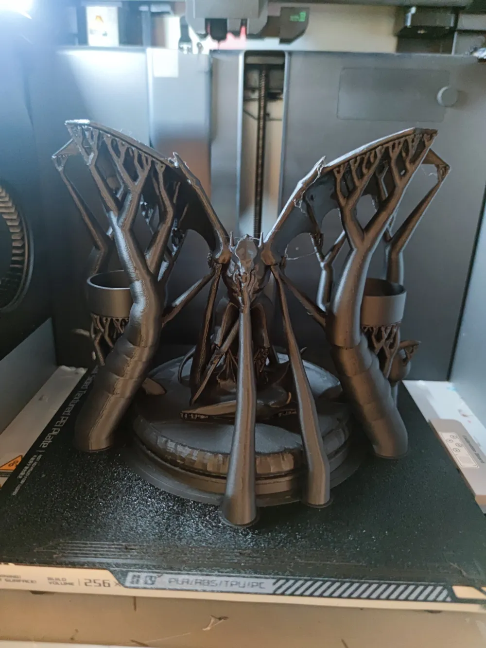 “Winged Guardian” Candle Holder–Mystical Elegance by Eclipse 3D MakerWorld: Download Free 3D Models