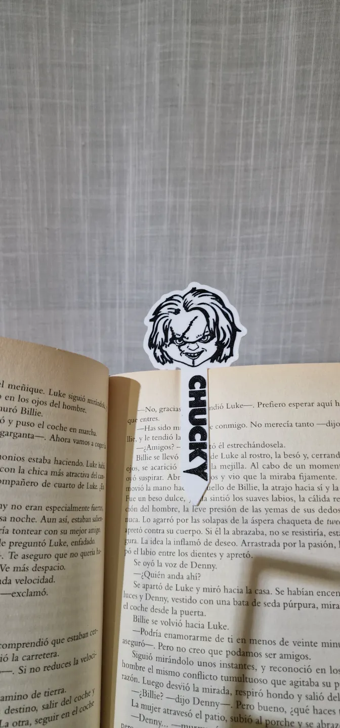 Chucky bookmark Chucky Bookmark by darvil66 MakerWorld: Download Free ...