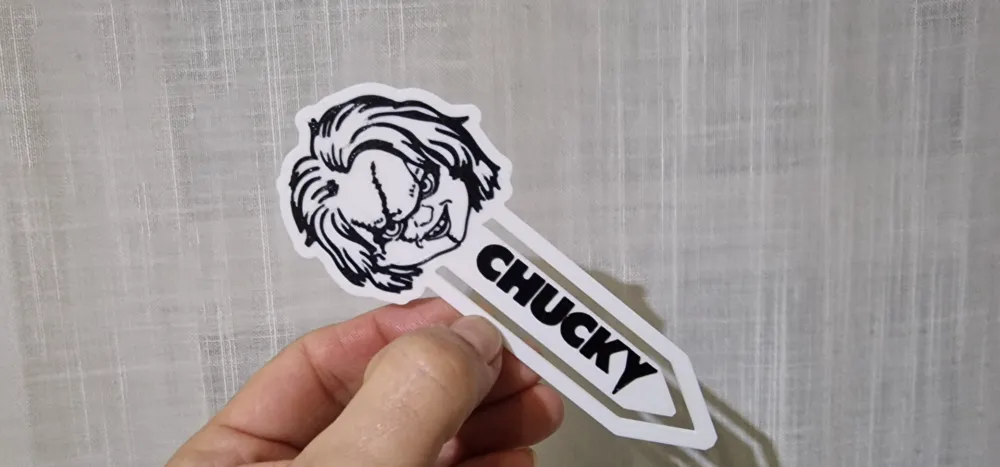 Chucky bookmark Chucky Bookmark by darvil66 MakerWorld: Download Free ...