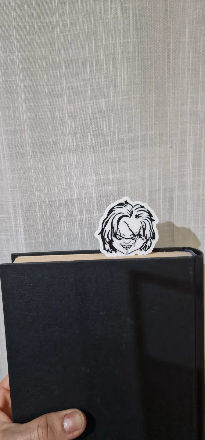 Chucky bookmark Chucky Bookmark by darvil66 MakerWorld: Download Free ...