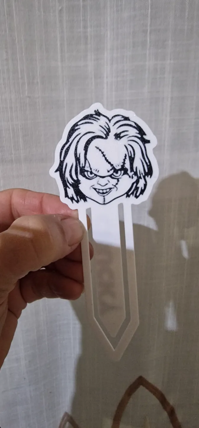 Chucky bookmark Chucky Bookmark by darvil66 MakerWorld: Download Free ...