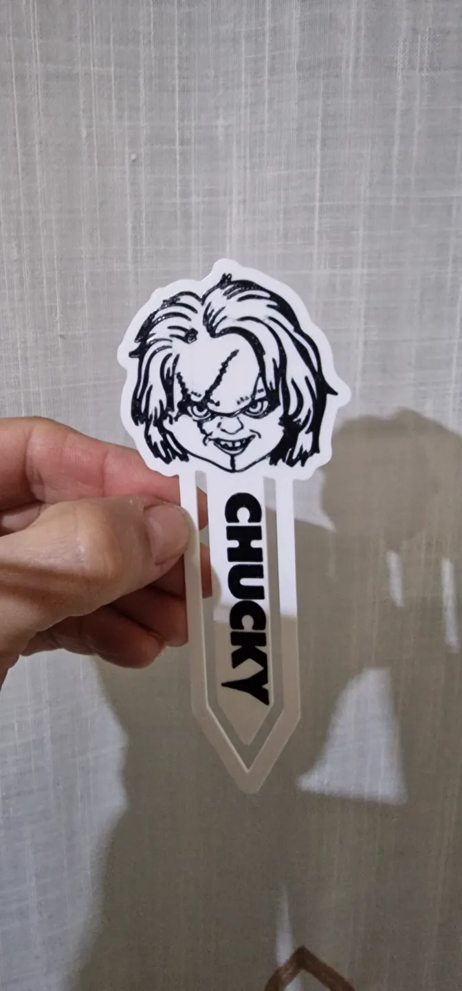 Chucky bookmark Chucky Bookmark by darvil66 MakerWorld: Download Free ...