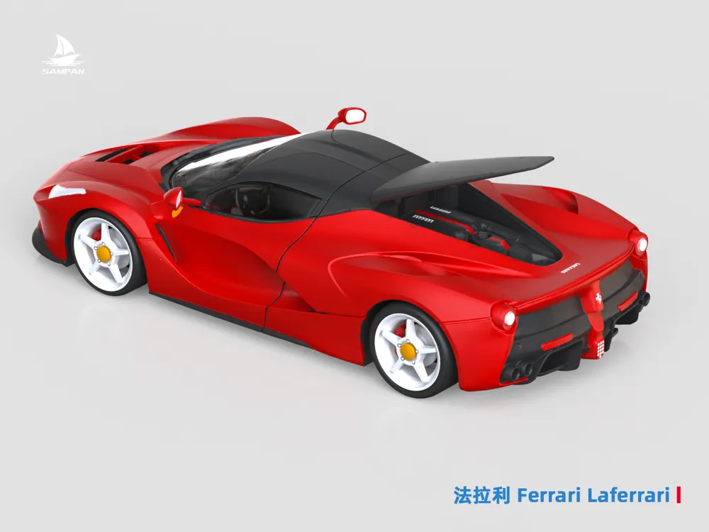 【Ferrari‌ Laferrari】Ferrari LaFerrari Flagship Supercar with Interior ...