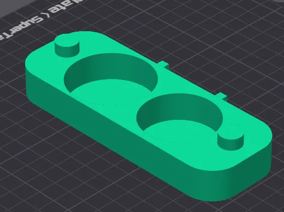 3D Printer Grease and Oil Skadis Mount - Free 3D Print Model - MakerWorld