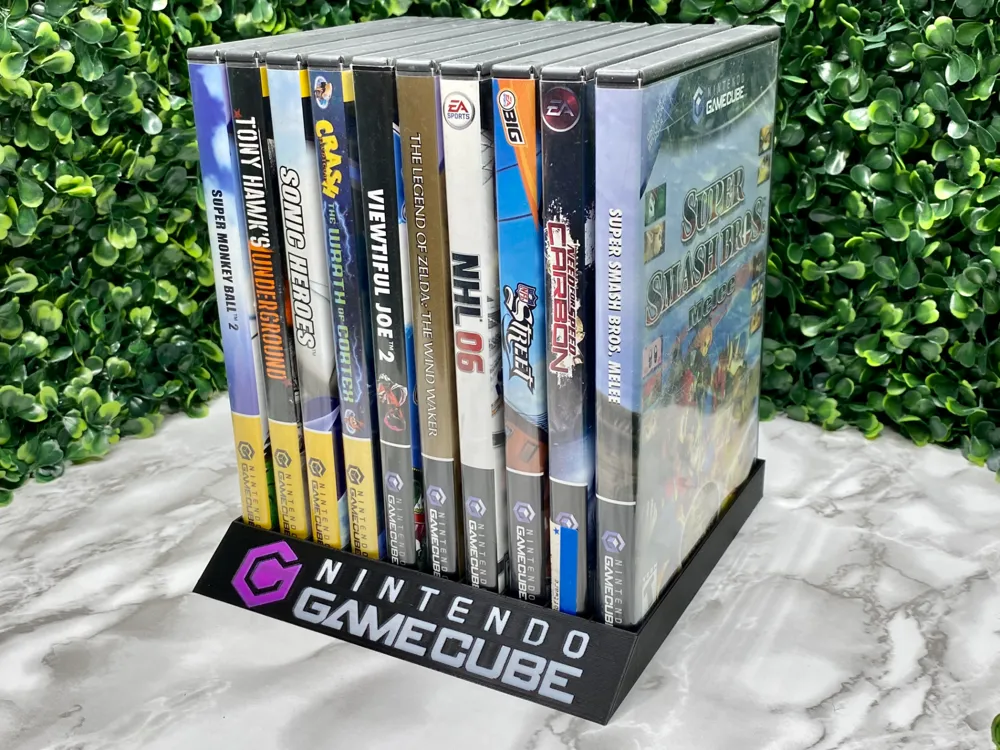 GAMECUBE GAME HOLDER DISC CASE by 3dprintsssss - MakerWorld