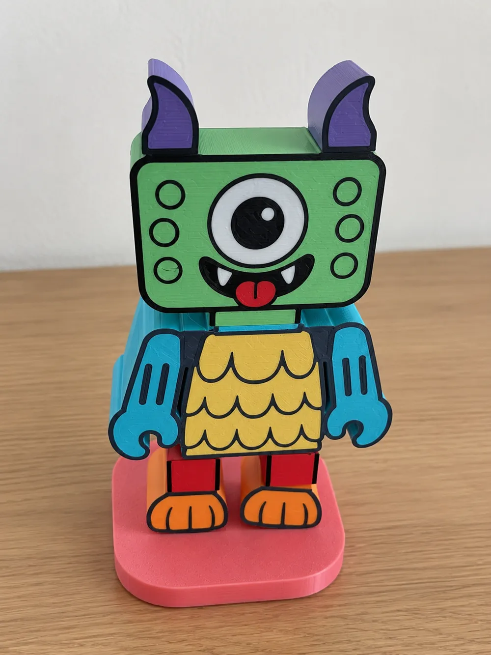Lettermonster letter game hangman word building - Free 3D Print Model ...