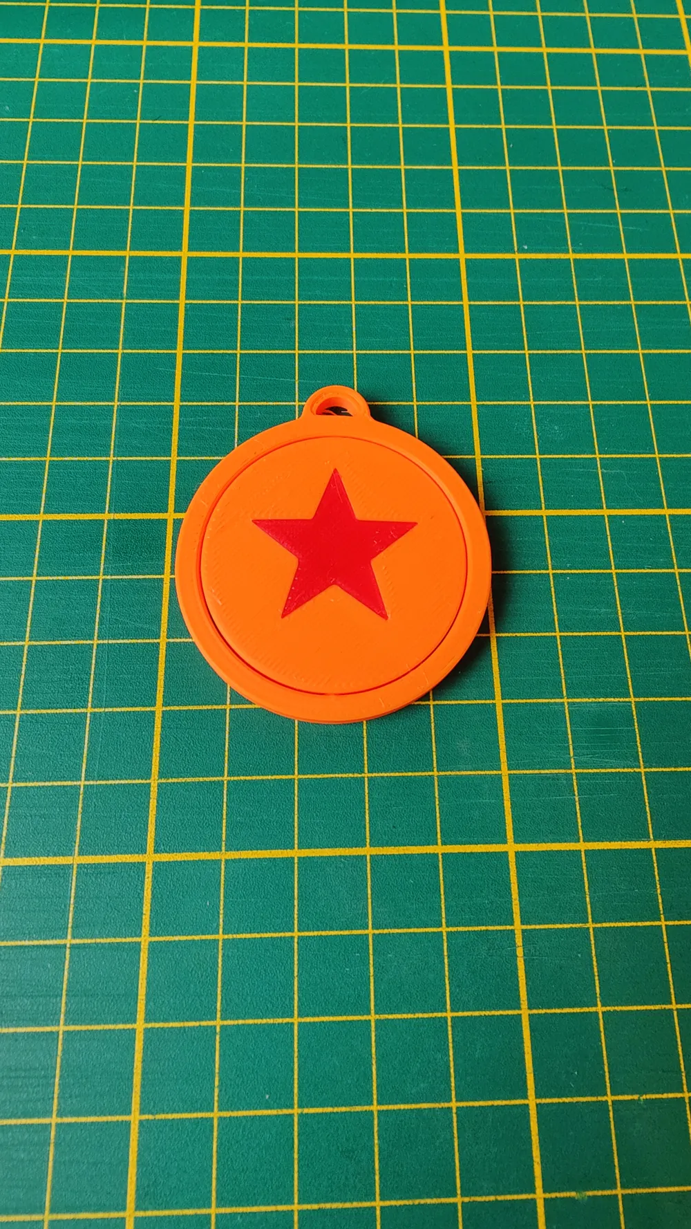 DragonBall One Star Fidget Spinner by Moses MakerWorld: Download Free ...