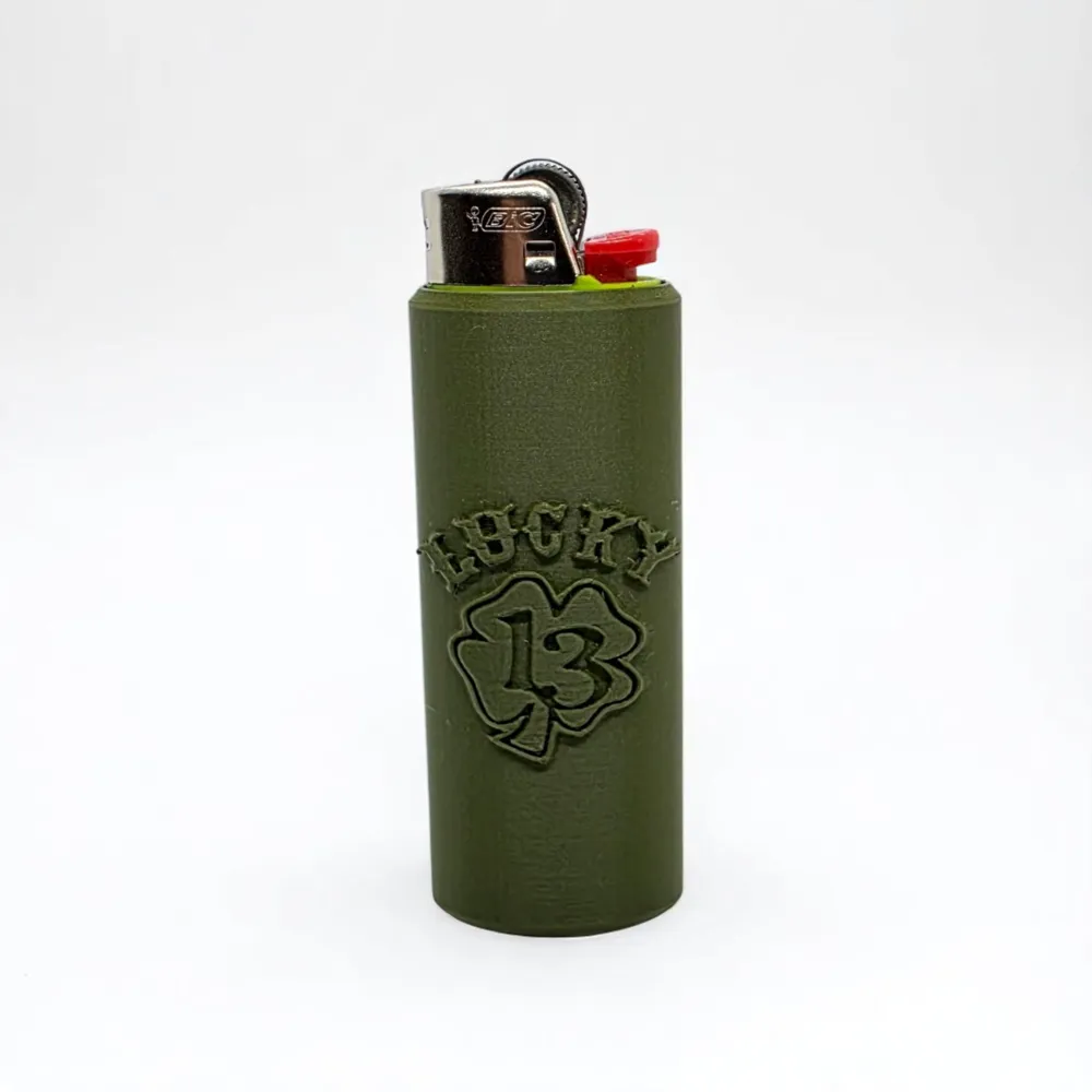 LUCKY #13 Bic Sleeve - Free 3D Print Model - MakerWorld