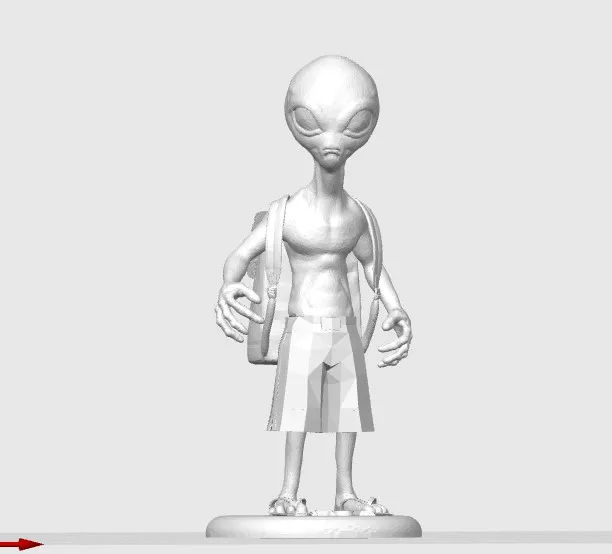 paul the alien v2.0 - Free 3D Print Model - MakerWorld