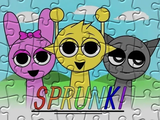 Sprunki Characters 12 Pcs Jigsaw Puzzle Collection by ME3D MakerWorld ...