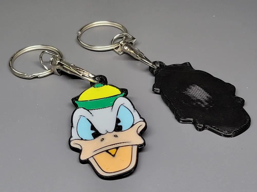 Oregon Ducks Keychain by kabendesign - MakerWorld