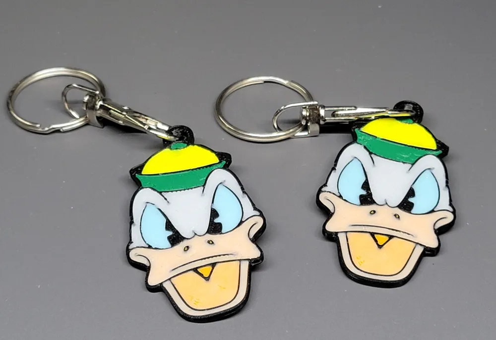 Oregon Ducks Keychain by kabendesign - MakerWorld