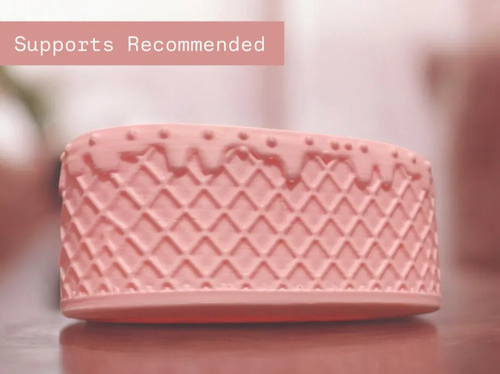 浴室整理器 冰淇淋圣代主题 - 免费 3D 打印模型 - MakerWorld