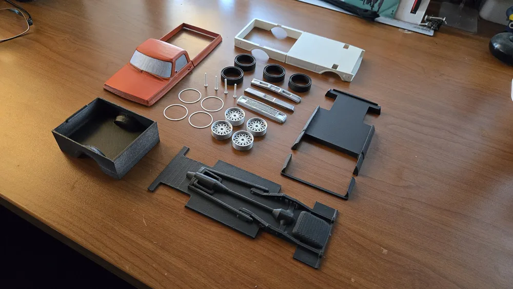 1971 Chevrolet C10 Cheyenne Pickup Truck - Free 3D Print Model - MakerWorld