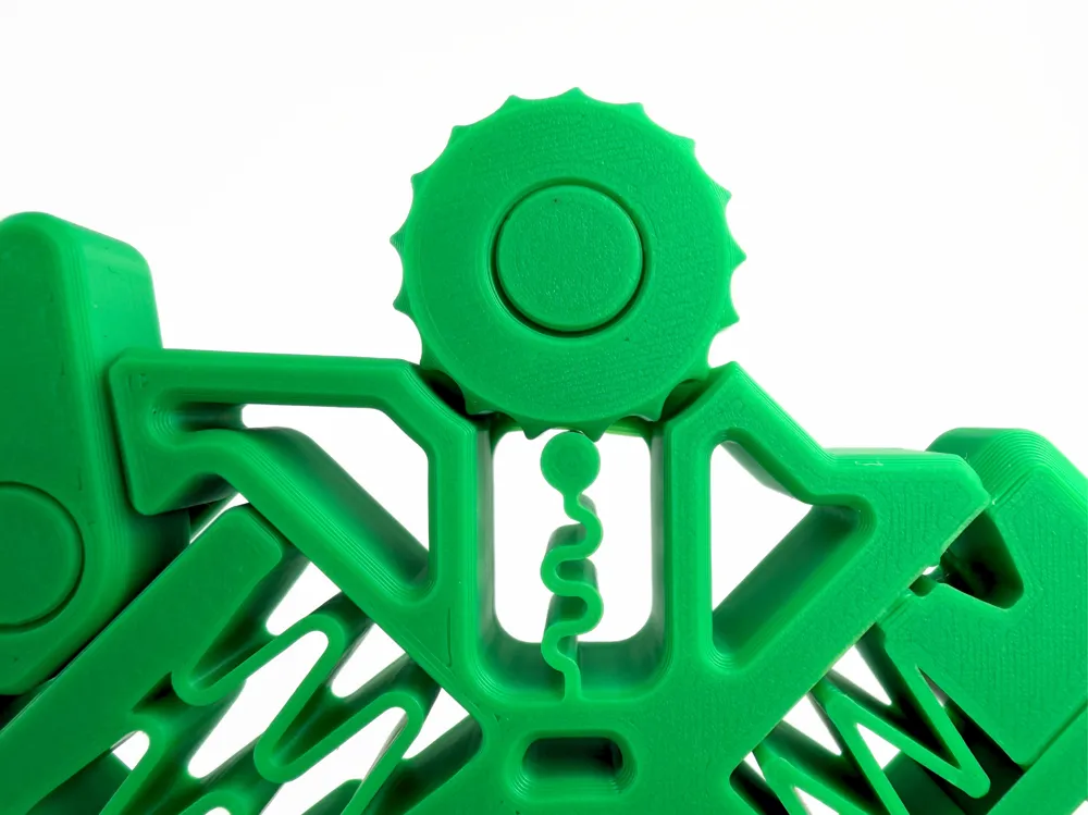 9-in-1 Ultimate Fidget Hub (Print in Place) - Free 3D Print Model ...