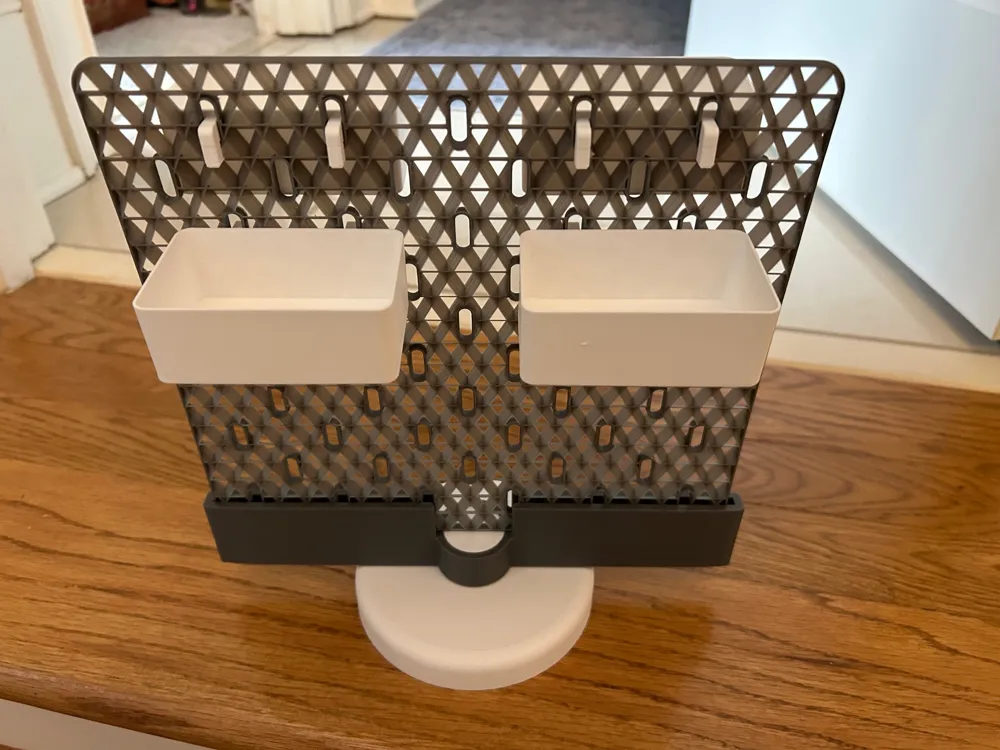 Elongated Base for Rotating Pegboard Display Stand - Free 3D Print ...