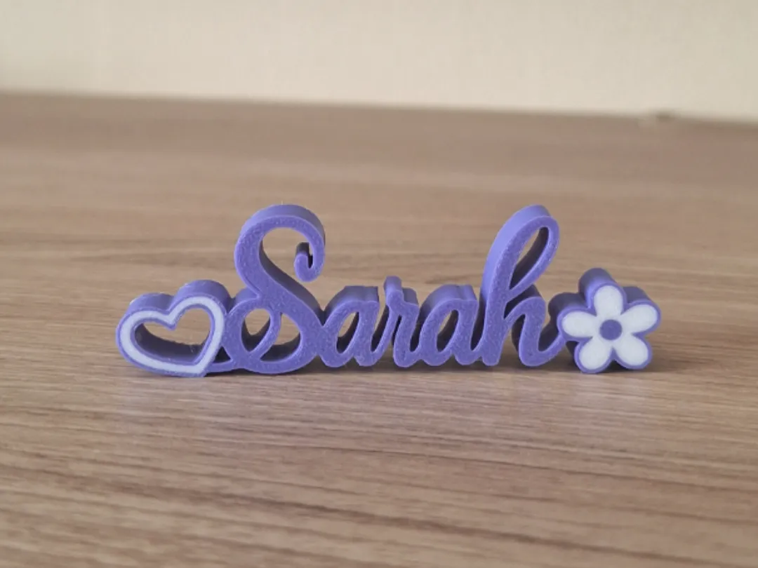 Sarah Freestanding Name - Free 3D Print Model - MakerWorld