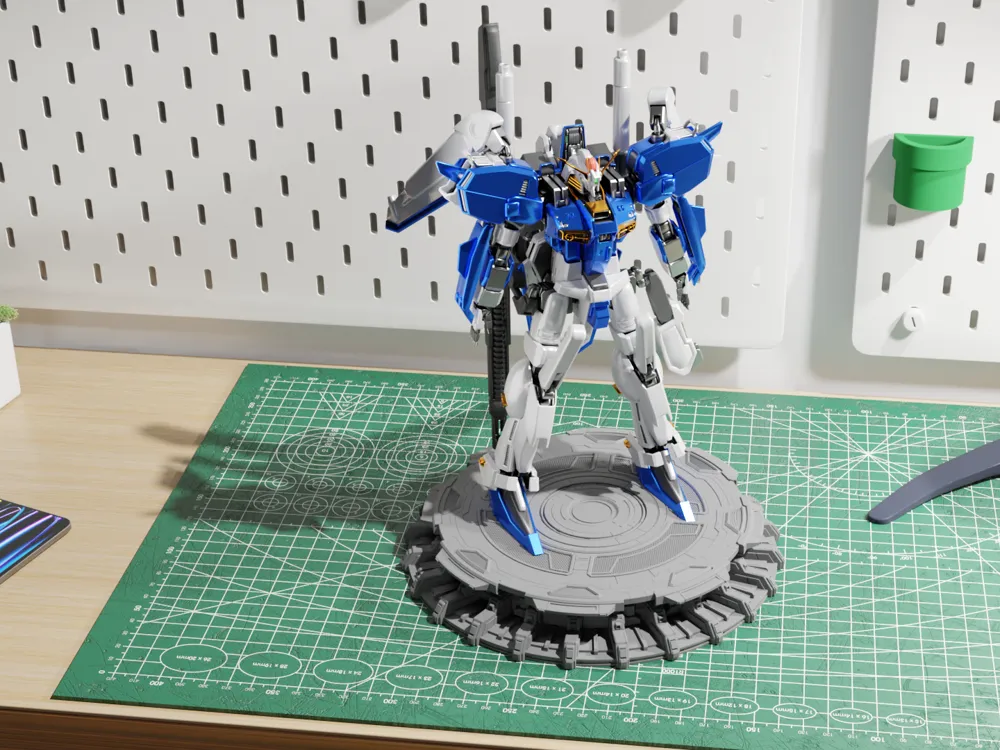 Sci-fi mecha base by 小川 MakerWorld: Download Free 3D Models