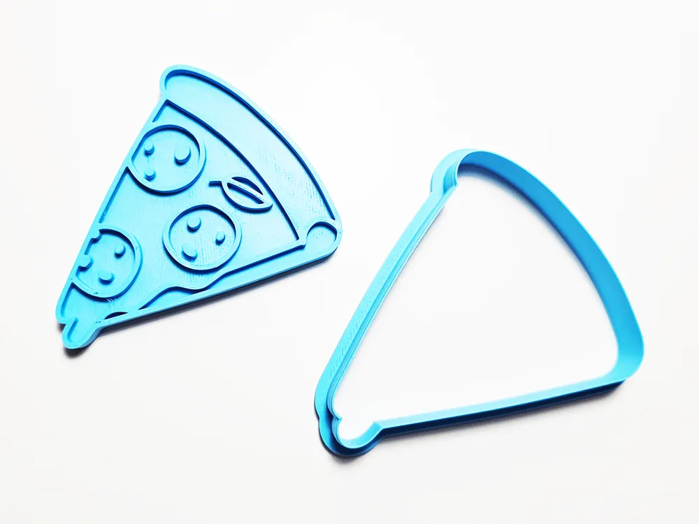 Pizza Slice Cookie Cutter / Stamp by Banani MakerWorld: Download Free ...