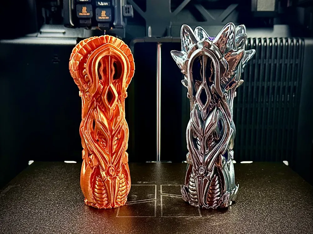 Dusk & Dawn - Collapsible Short Swords - Free 3D Print Model - MakerWorld
