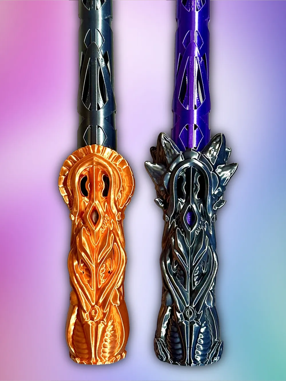 Dusk & Dawn - Collapsible Short Swords - Free 3D Print Model - MakerWorld