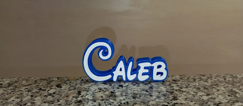 Caleb Disney Name Sign Decorated Room child Birth by Fabbiotto ...