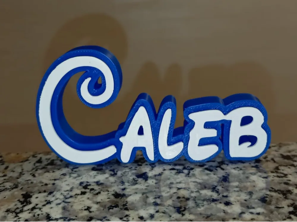 Caleb Disney Name Sign Decorated Room child Birth by Fabbiotto ...