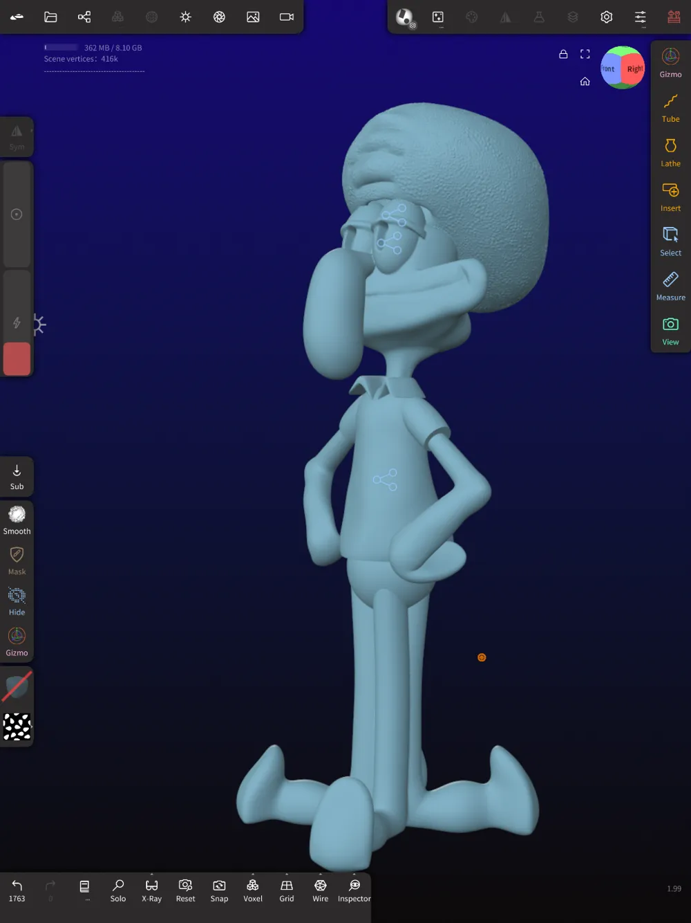 Squidward - Free 3D Print Model - MakerWorld