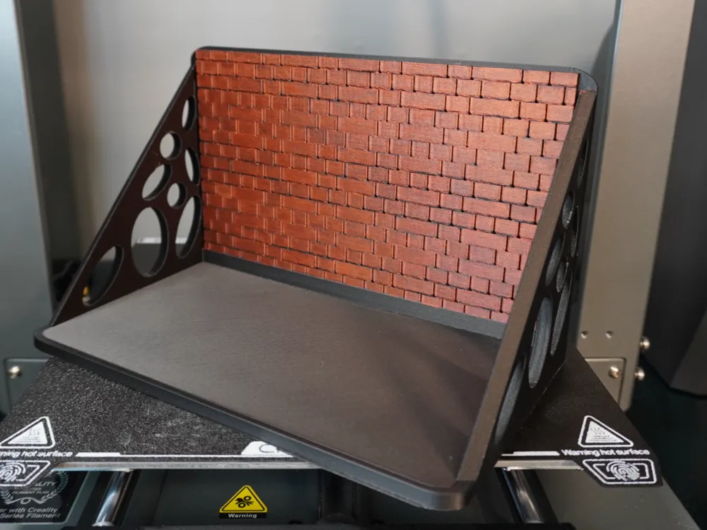 Diorama Shelf: Gothic Stone & Brick Textures - Free 3D Print Model ...