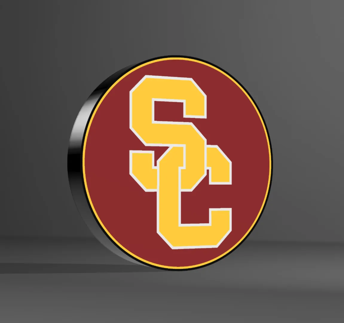 USC Trojans Lightbox - Free 3D Print Model - MakerWorld