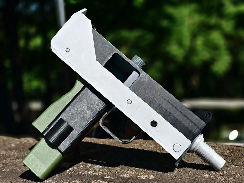 MAC-10 submachine gun toy pistol（No launch） by 补补觉去 MakerWorld ...
