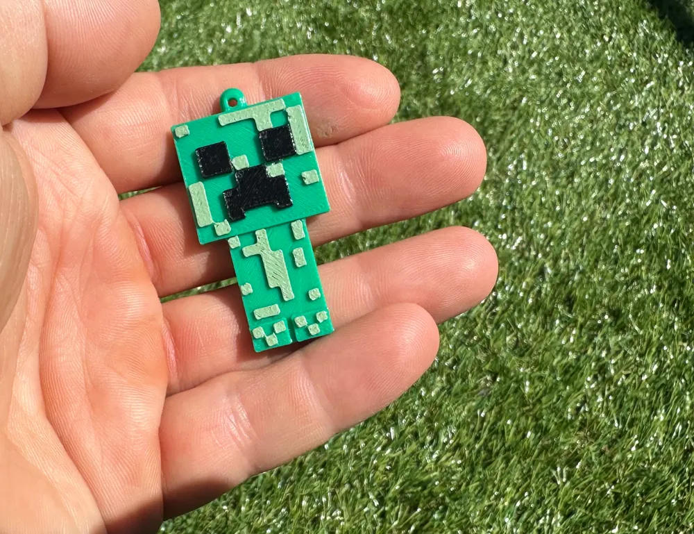 Best Minecraft keychain creeper skeleton steve by kisik20_CZ - MakerWorld