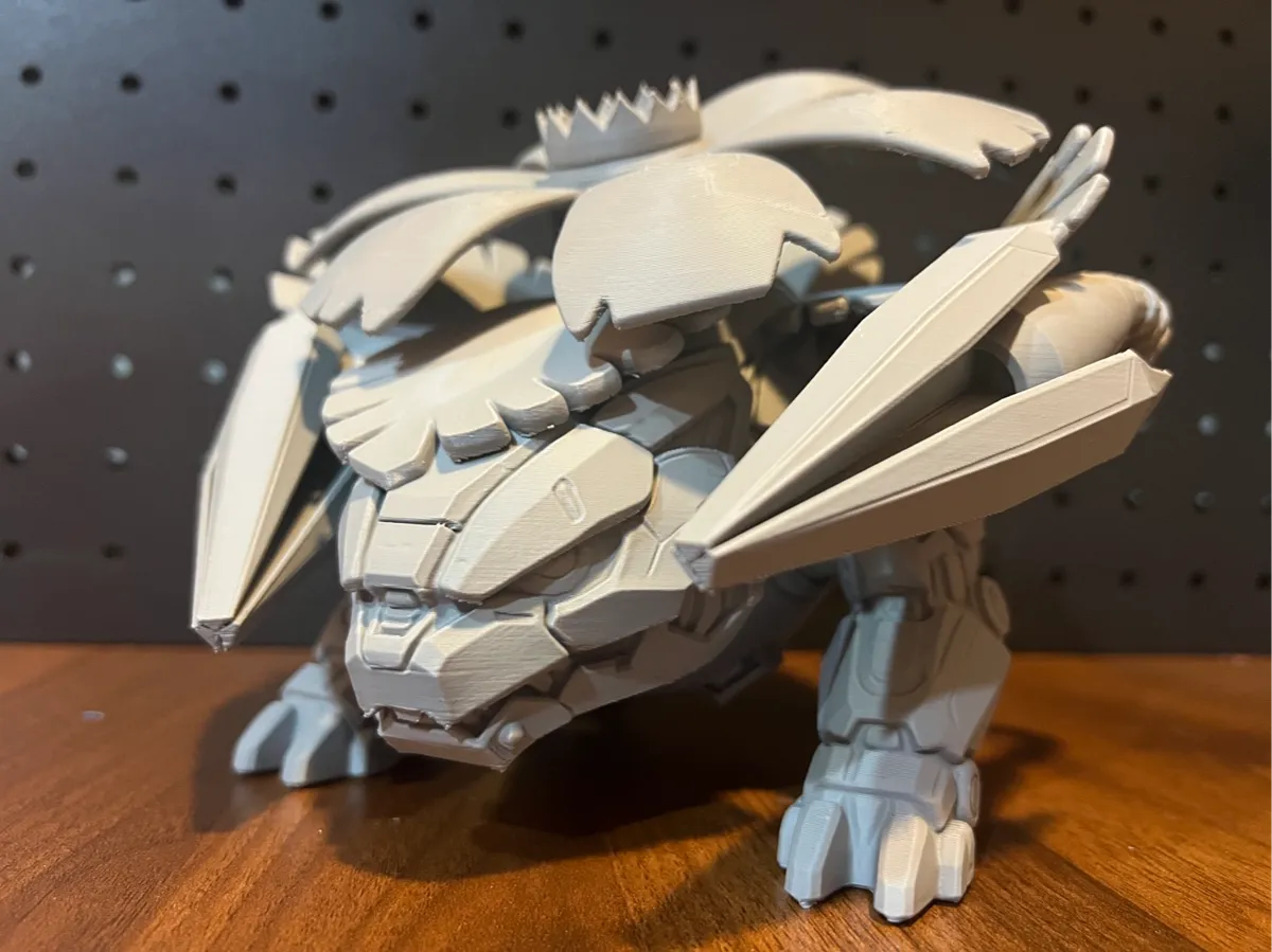 Mecha Pokemon Series — Venusaur Iron Bloom Statue by AT62 MakerWorld ...
