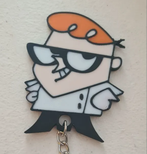 Dexter's Lab keychain by Mon3d - MakerWorld