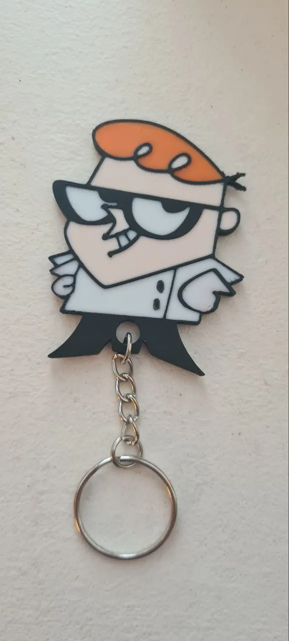 Dexter's Lab keychain by Mon3dCreative - MakerWorld