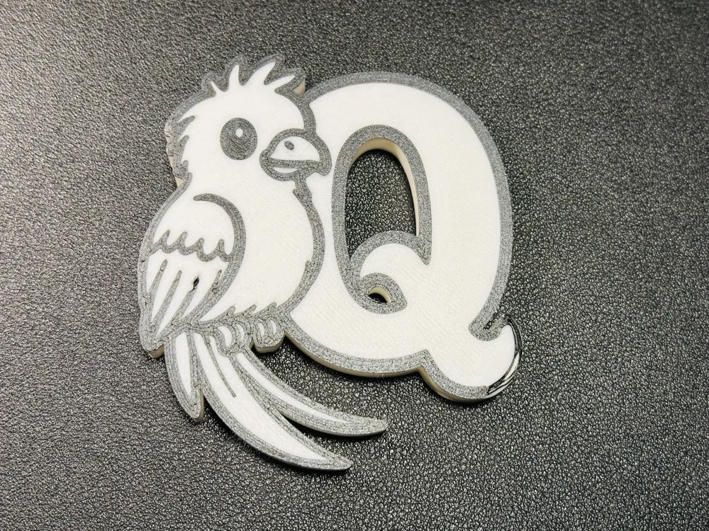 Letter Q “Quetzal” Animal Alphabet - Free 3D Print Model - MakerWorld