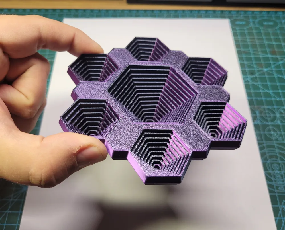 Ultimate Hexagon Combo Fidget by midar3d MakerWorld: Download Free 3D ...