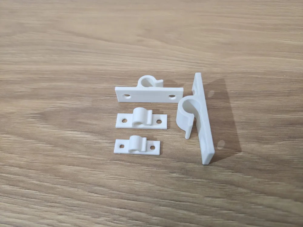 Strong cable clips V2, extra mounting strength - Free 3D Print Model ...
