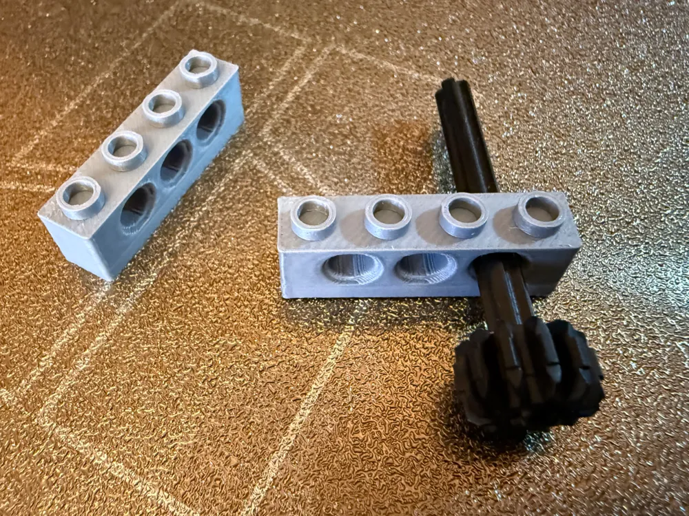 1x4 Technical Brick by AngryIron MakerWorld: Download Free 3D Models