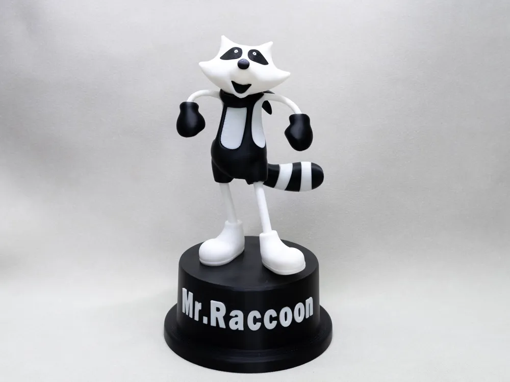 "Resident Evil 9: Requiem" Mr. Raccoon in Black and White - Free 3D ...