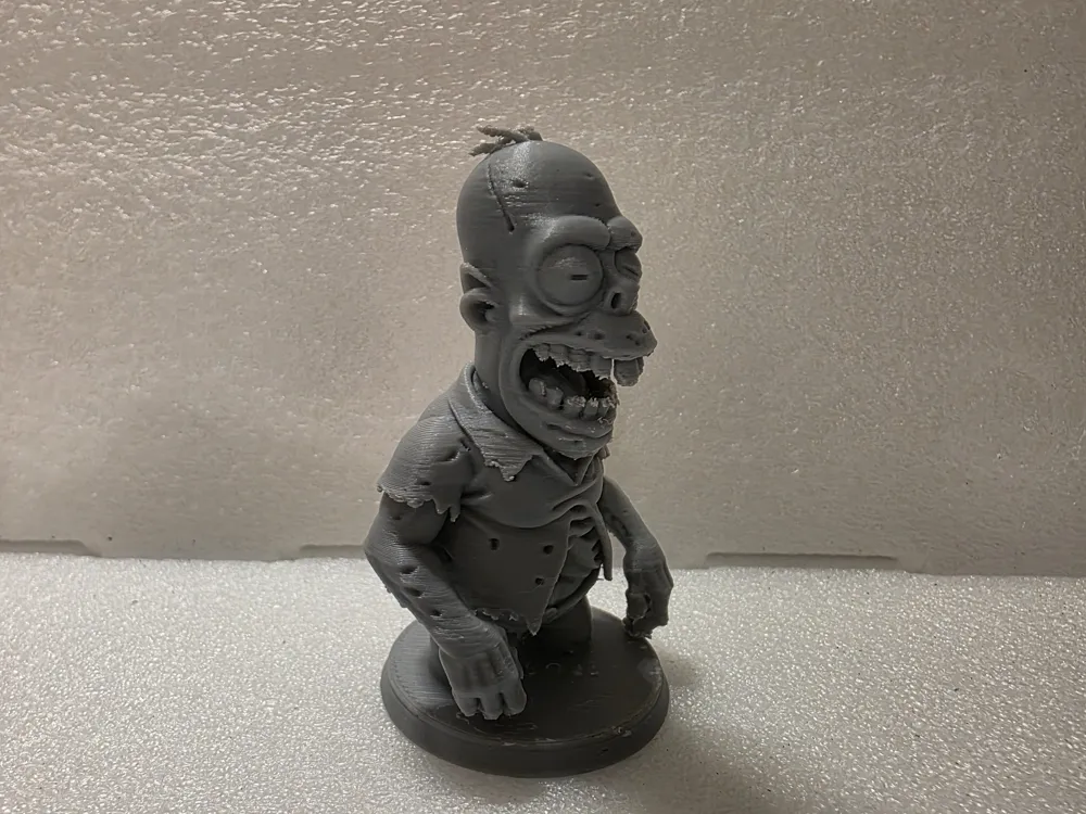 Zombie Homer Simpson - Free 3D Print Model - MakerWorld