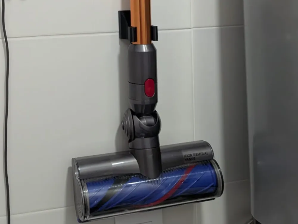 Dyson long tube wall hanger - Free 3D Print Model - MakerWorld