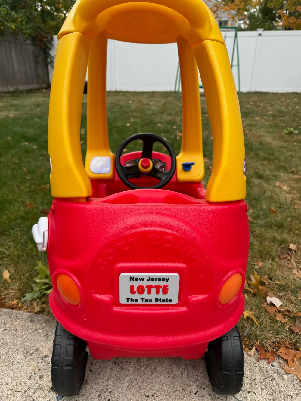 Cozy Coupe License Plate - Free 3D Print Model - MakerWorld