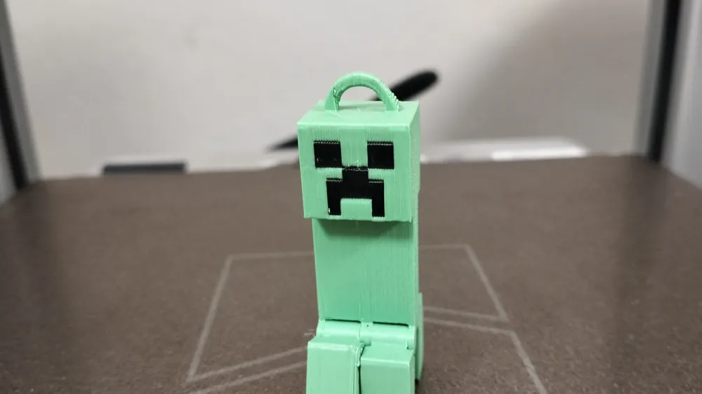 Creeper keychain - Free 3D Print Model - MakerWorld