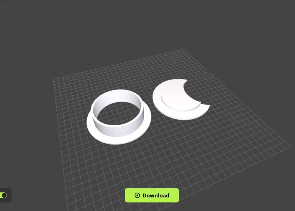 Desk Grommet / cable hole passthrough designer - Free 3D Print Model ...