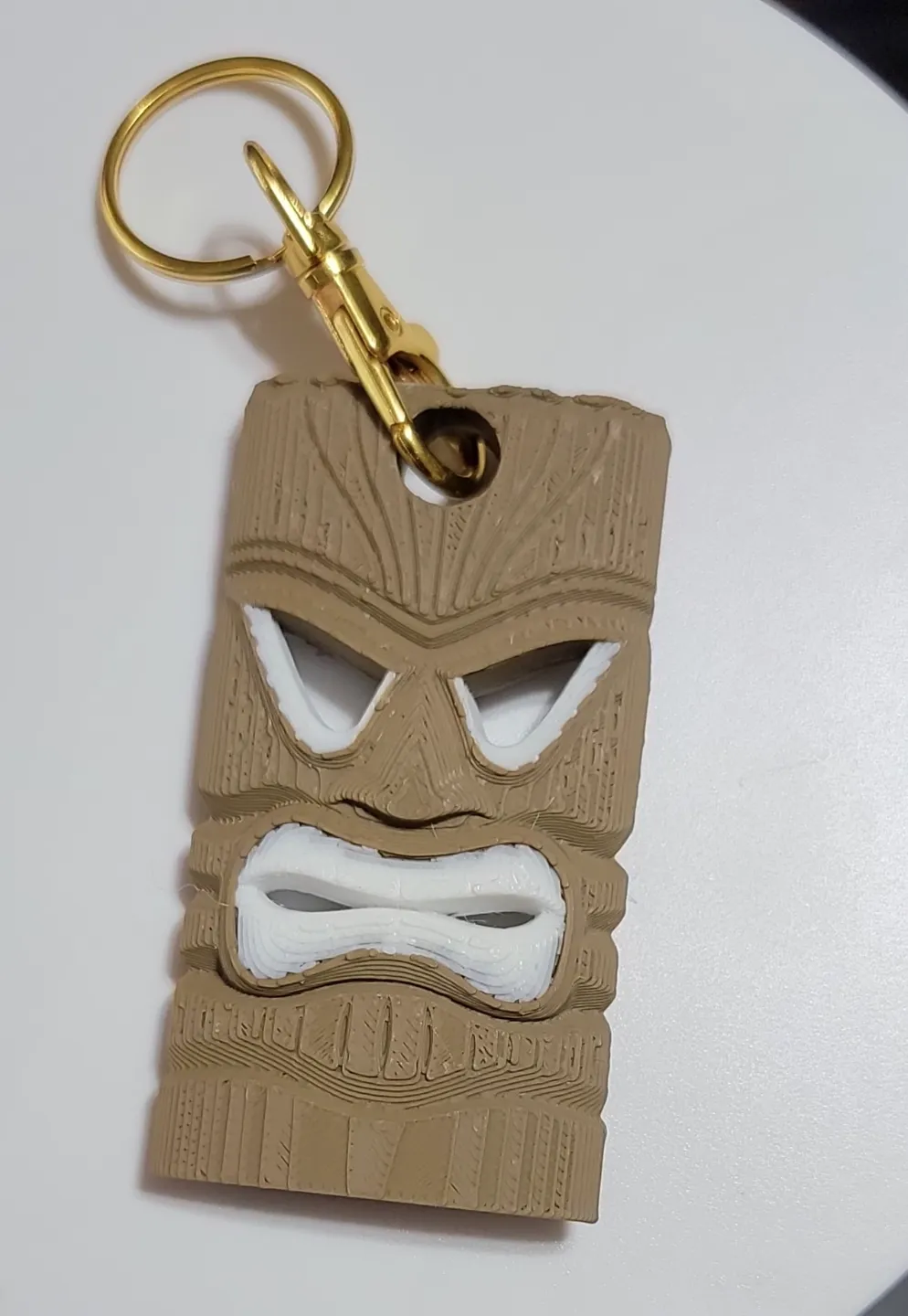 Tiki Keychain Remixed by JohnnyRocco - MakerWorld