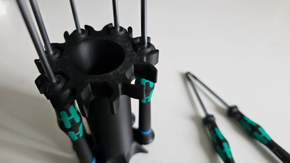 Wera Kraftform Micro screwdrivers stand by PeterMakesThings - MakerWorld