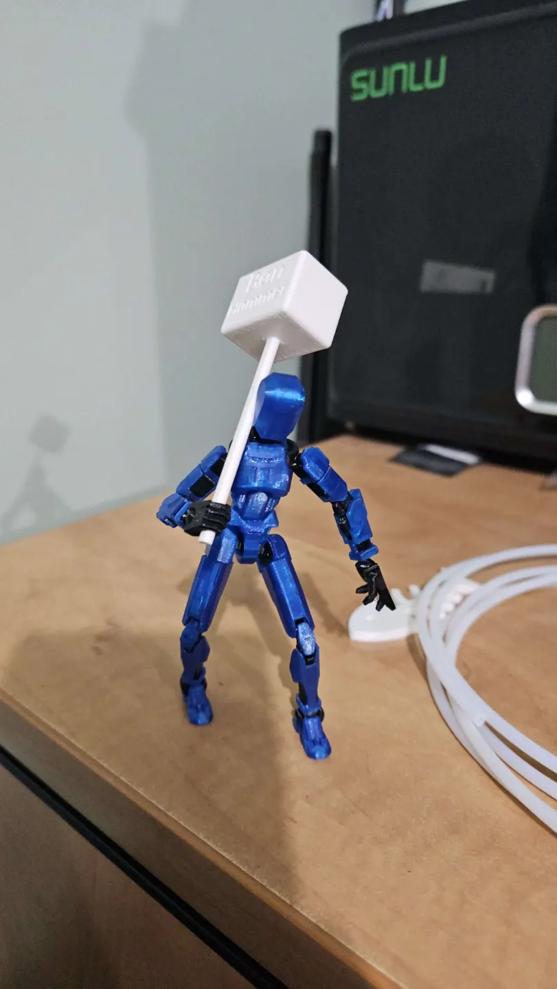 Judgment Slam / Dummy 13 Ban Hammer by Pepe Le Spooder👨‍🚒🚒 - MakerWorld