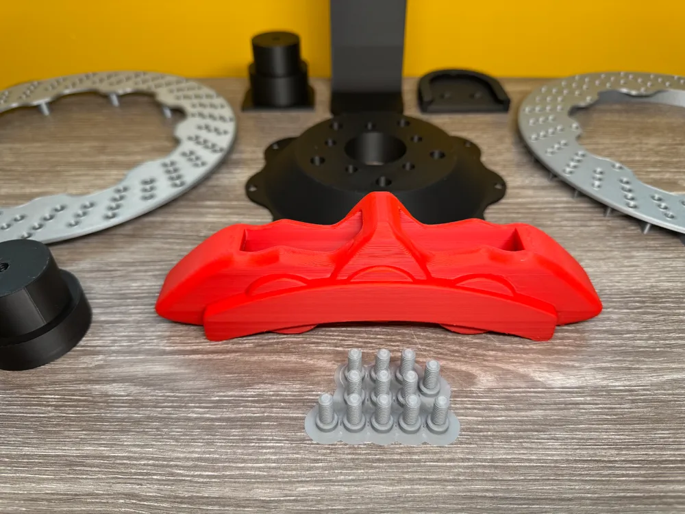 Brake Disc Lamp (Standing or Wall Mounted) - Free 3D Print Model ...